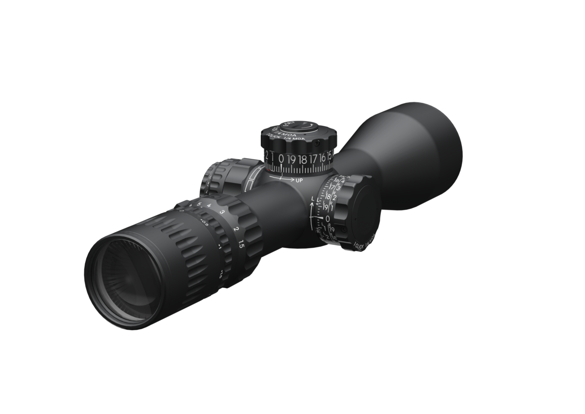 1.5 - 15x42mm SFP Scope - Illuminated - Tactical Turrets - MOA — Range ...
