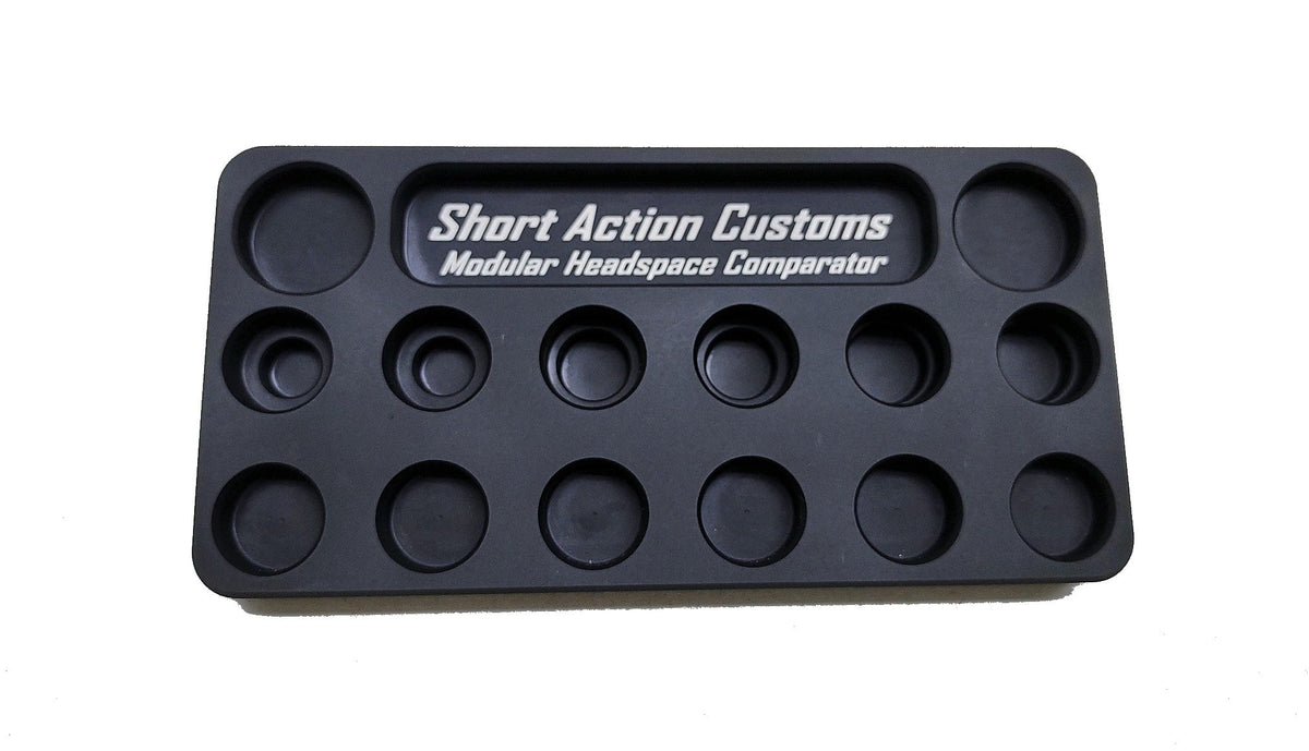 Short Action Customs Modular Headspace Comparator Stand — Range Sports
